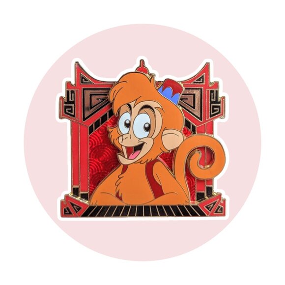 Disney | Accessories | Aladdin Disney Pin Abu Year Of The Monkey Gate ...
